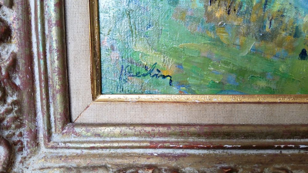 Peinture de Joseph Beilin (1888-1983) Zürichsee (Gebraucht) in Malleray ...