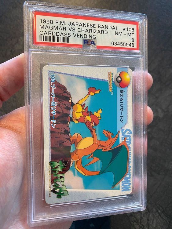 Magmar Vs Charizard 1998 Bandai Vending (Gebraucht) in St. Gallen für ...