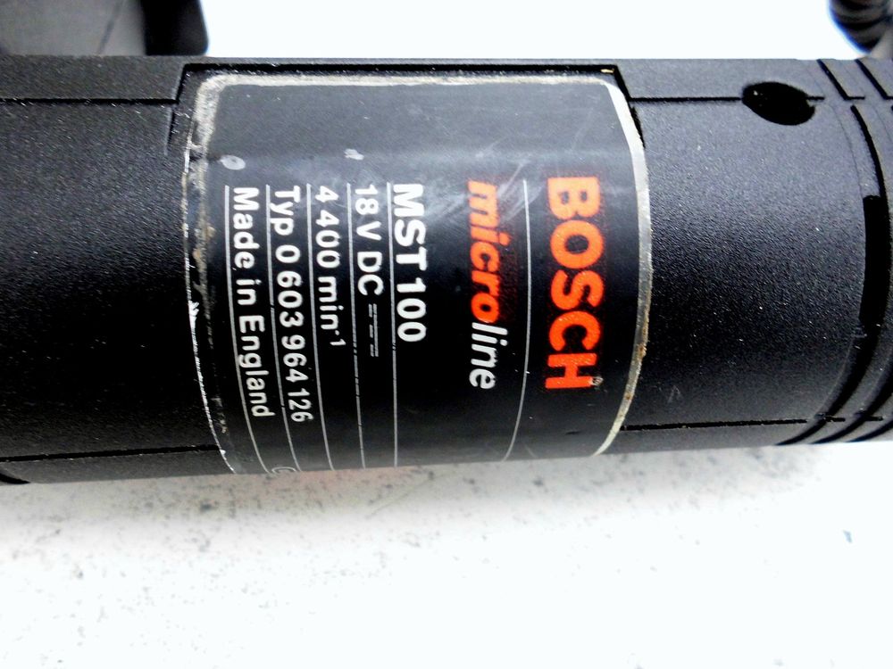 Bosch micro line MTR 100 mit Bosch micro line MST 100 (Neu (gemäss ...