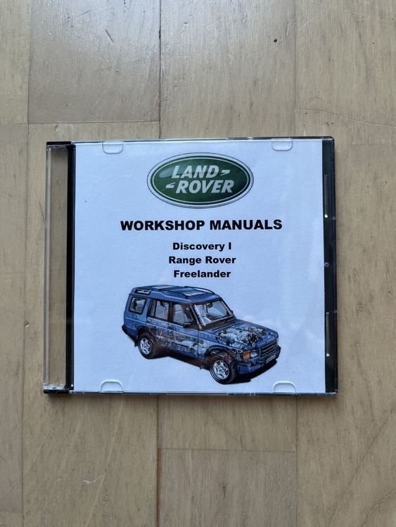 Land Rover Manuals-CD Discovery I/Range Rover/Freelander | Kaufen auf ...