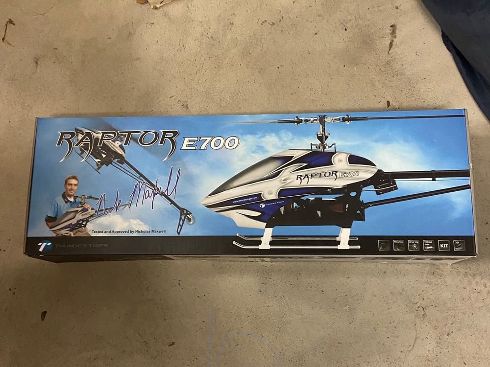 Thundertiger Raptor E700 Kit Originalverpakt | Kaufen auf Ricardo