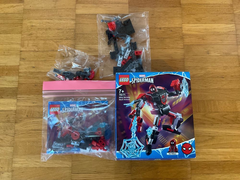 Lego Marcel Spiderman Miles Morales Mech Armour (Gebraucht) in ...