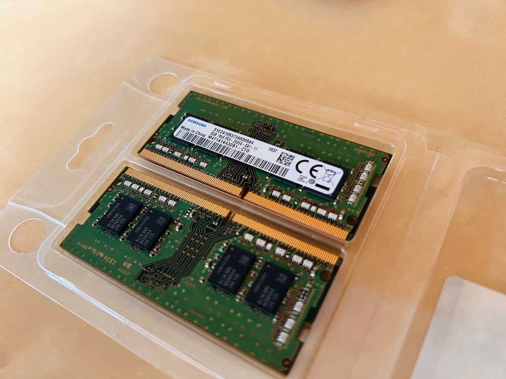 Samsung DDR4 RAM 16GB (2x8GB) 2666MHz für SODIMM-Steckplätze (Gebraucht ...