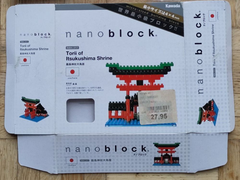 Nanoblock, Torii of Itsukushima Shrine (Gebraucht) in Zürich für CHF 1 – mit Lieferung auf ...