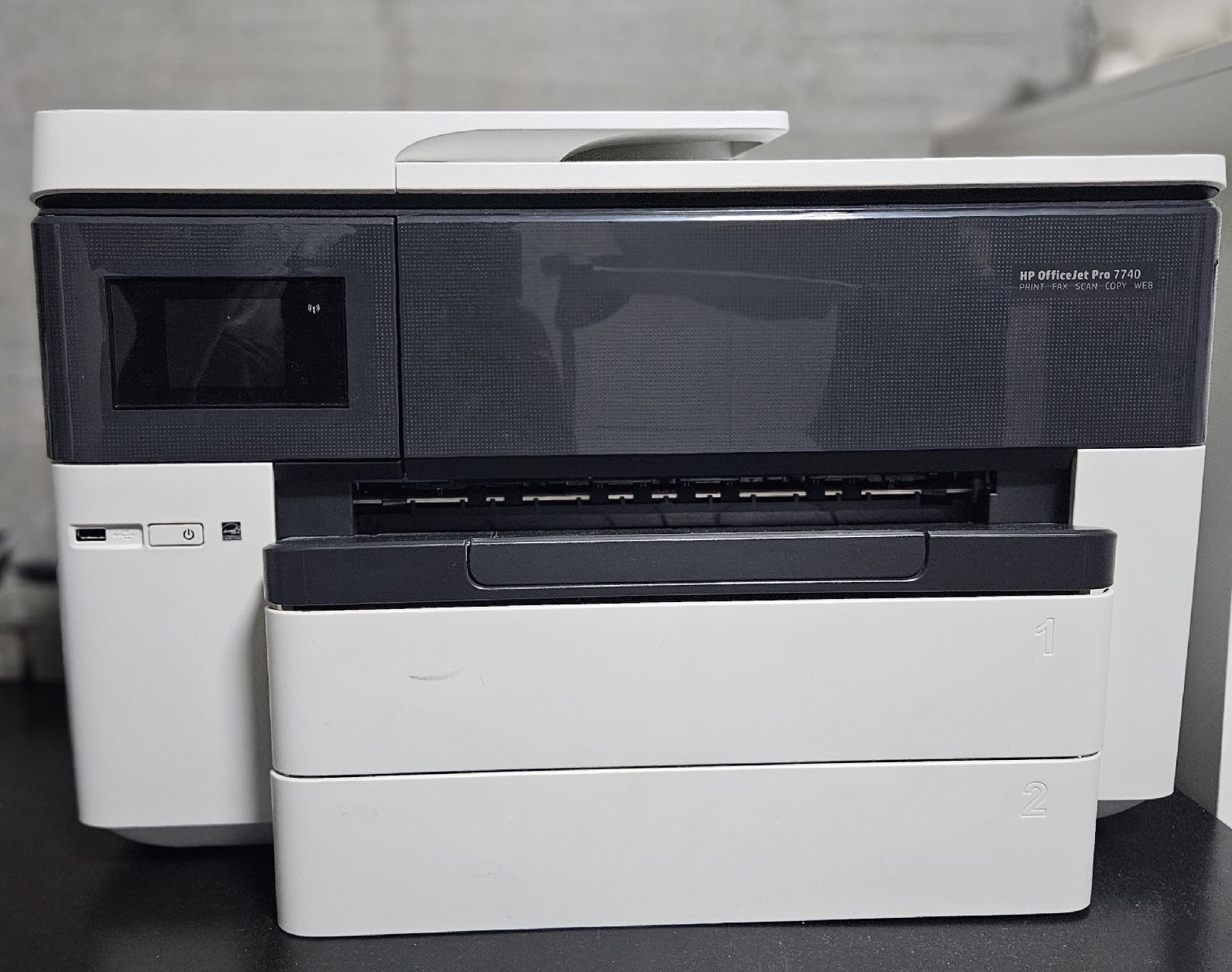 HP OfficeJet Pro 7740 Breitformat A3 Drucker, Top Zustand! (Gebraucht ...