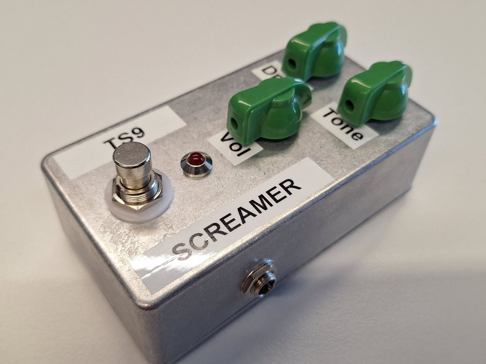 Ibanez Tube Screamer TS-9 - Nachbau aus Musikding.de Bausatz (Neu ...