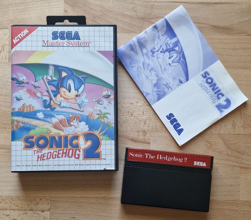 Sega Master System Sonic The Hedgehog 2 | Kaufen auf Ricardo