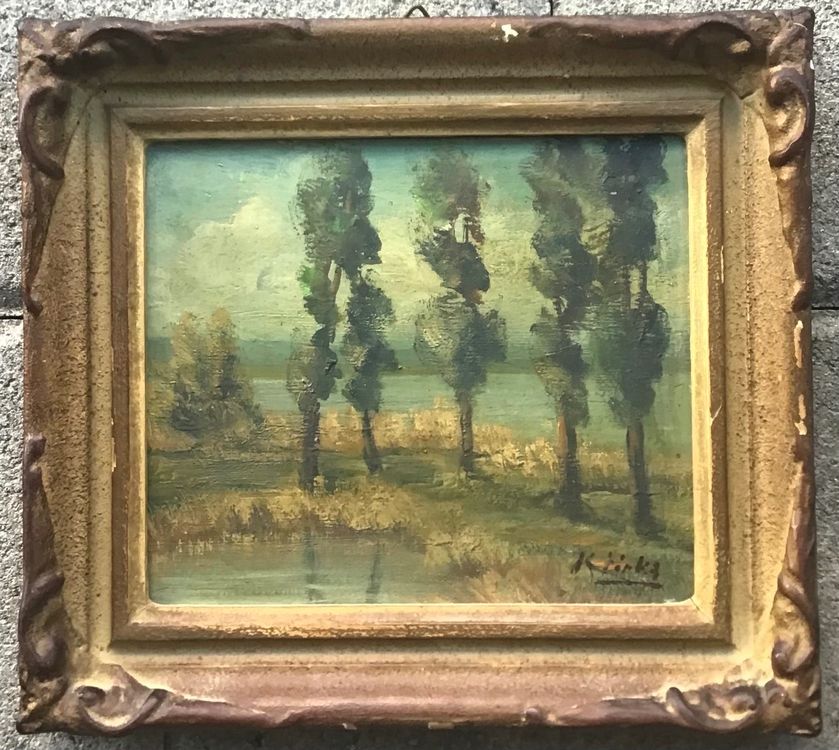 Landschaft Gemälde Unleserlich Signiert (Gebraucht) in Root für CHF 5 – mit Lieferung auf ...