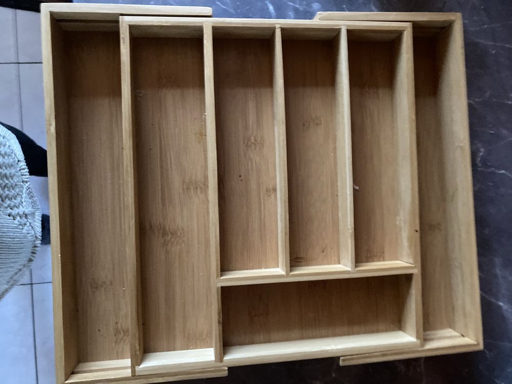 Bambus Besteckkasten ausziehbar Ordnungssystem Küche | Kaufen auf Ricardo