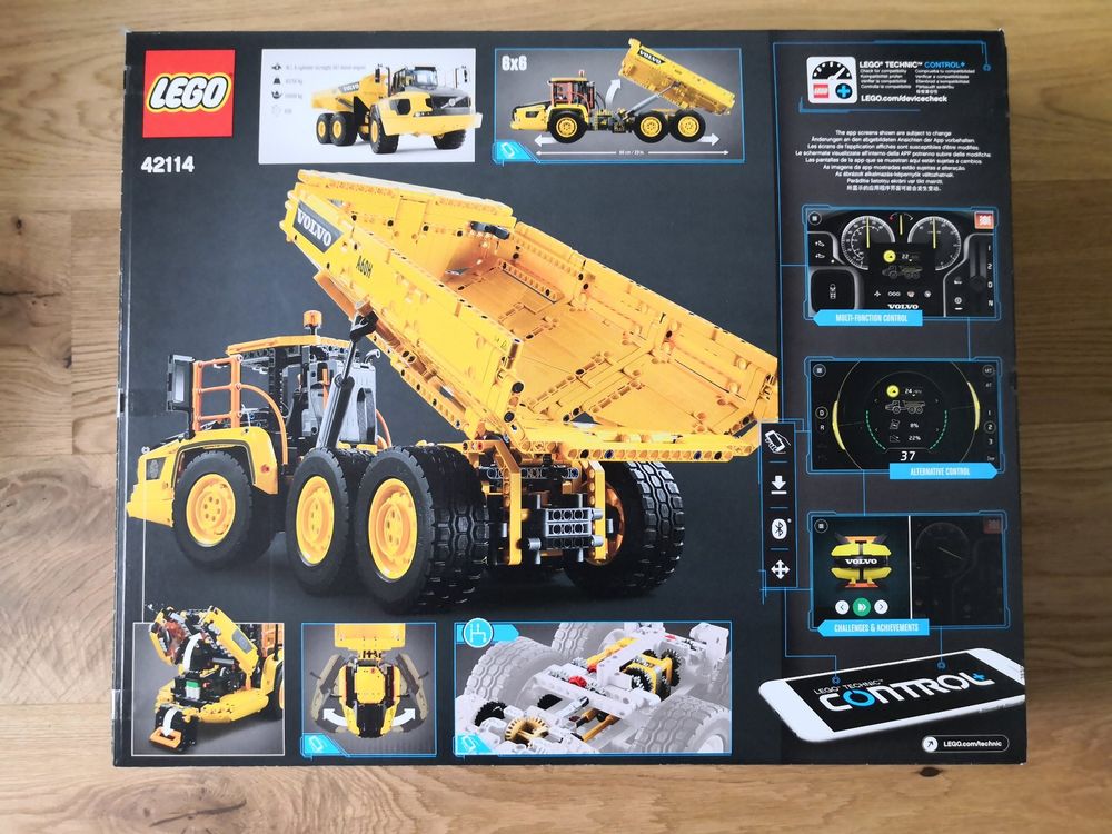 LEGO Technik Model 42114 VOLVO Gelenk Laster (Neu und originalverpackt ...
