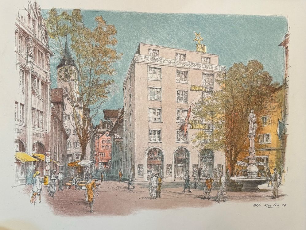 Alfred Koella „Zeughauskeller“ | Kaufen auf Ricardo