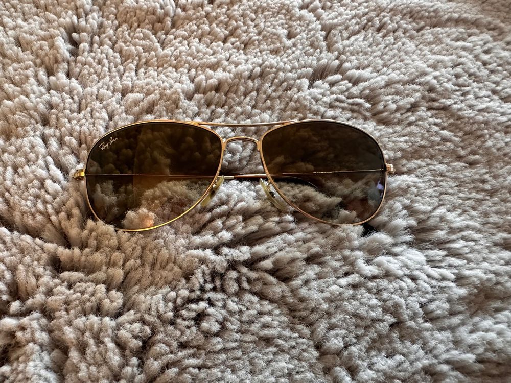 Rayban Sonnenbrille Cockpit braun/gold | Kaufen auf Ricardo