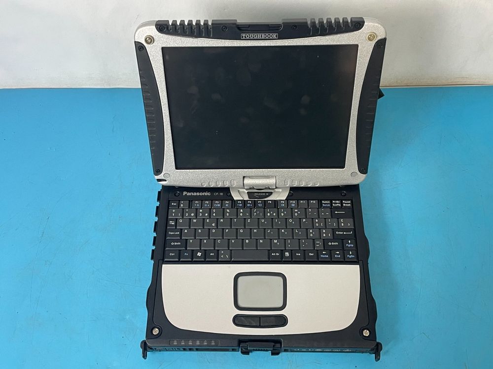 Panasonic CF-18 ToughBook Laptop ohne Netzteil nicht geprüft (Defekt ...