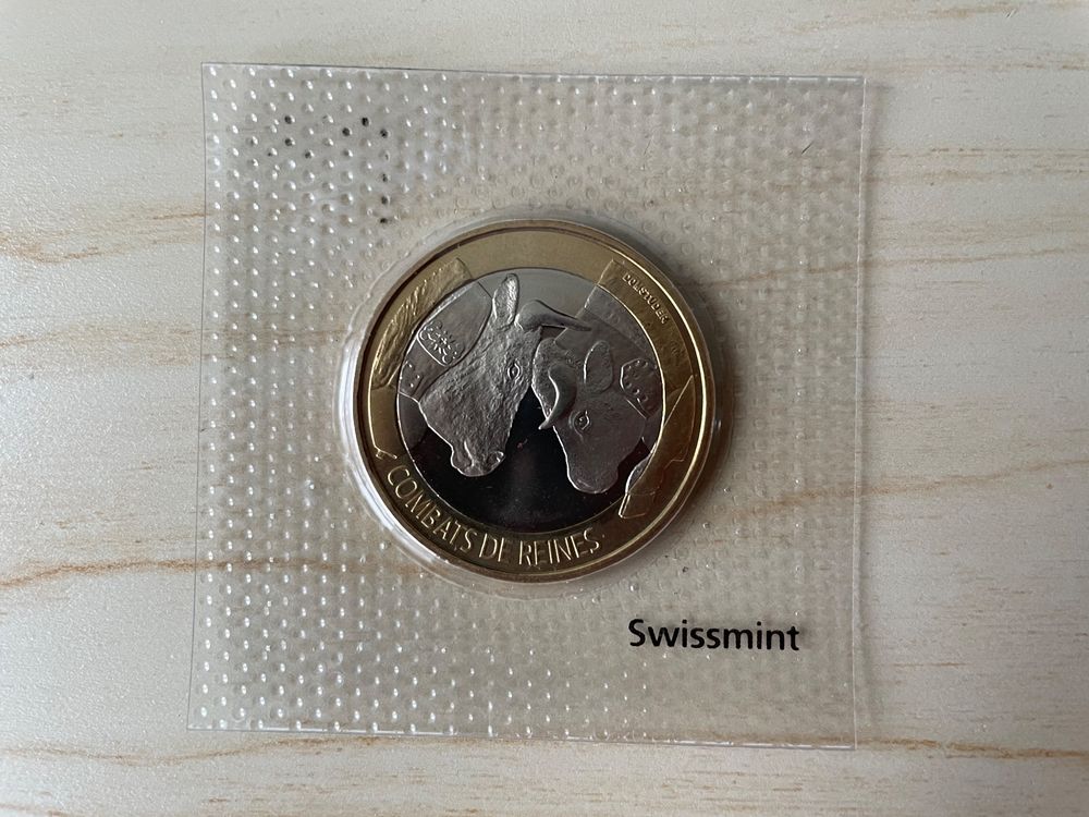 Combats de Reines Gedenkmünze 2012 | Kaufen auf Ricardo