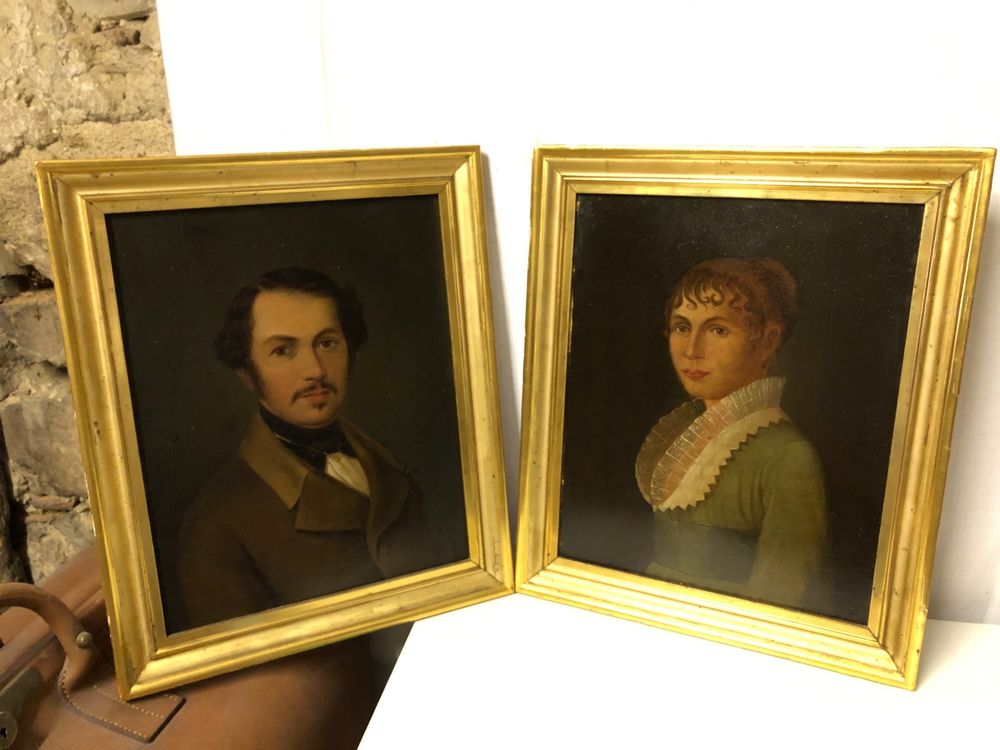 TOGGENBURGER MALER UM 1790 (Zwei Top-Portraits) | Kaufen auf Ricardo