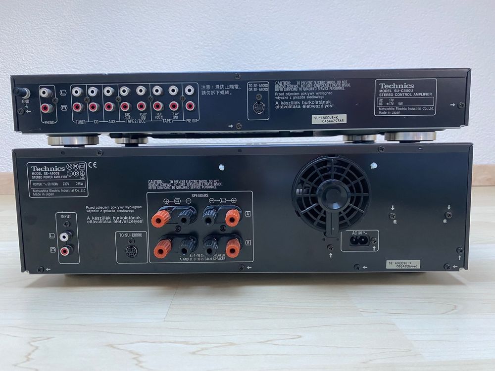 Technics Stereo Power Amplifier SE-A900S + SU-C800U Control (Gebraucht ...