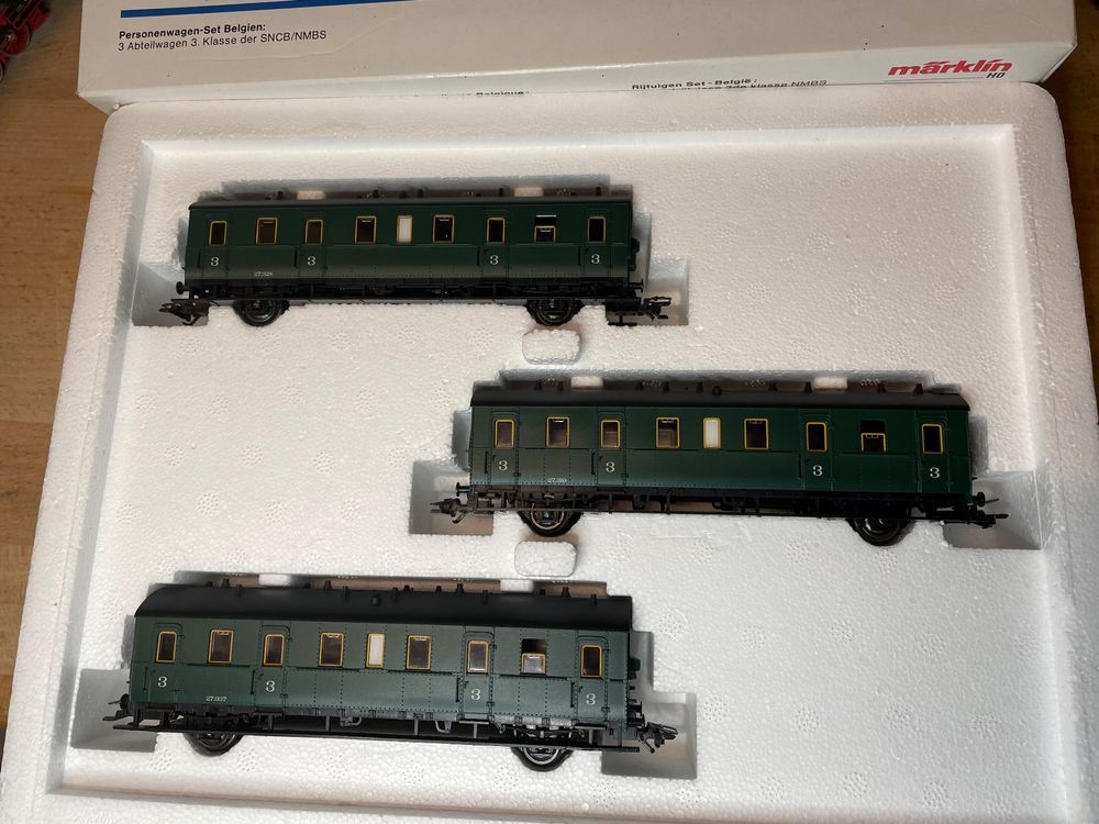 Marklin 4397 Personenwagen SNCB 3 KL (Neu (gemäss Beschreibung)) in ...