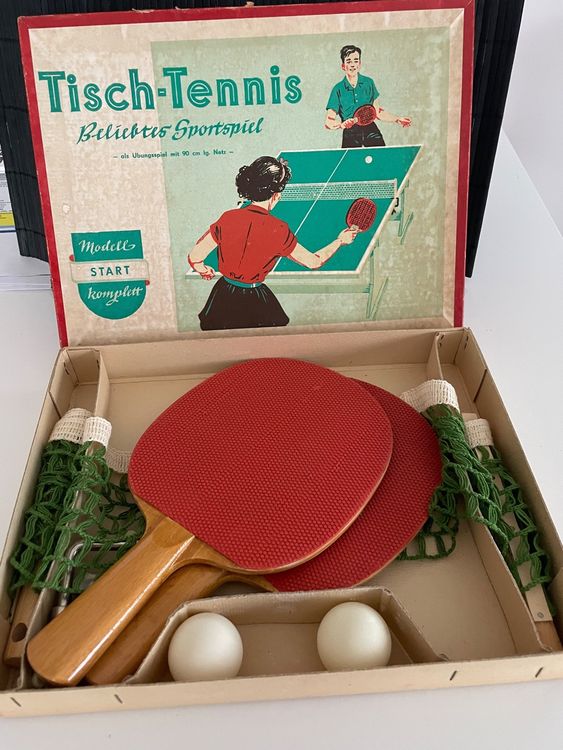 Vintages Tisch-Tennis Set 60/70er (Gebraucht) in Recherswil für CHF 12 ...