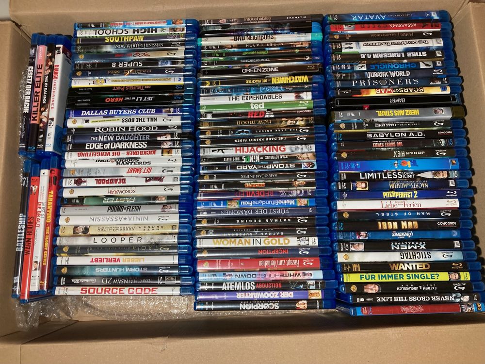 Blu Ray Paket Sammlung 100 Stk. | Kaufen auf Ricardo