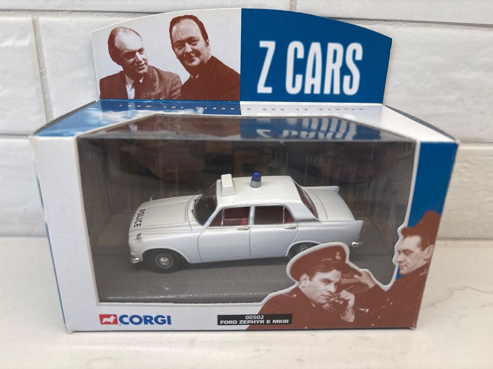 Corgi Ford Zephyr 6 MKIII Police Z Cars Miniature Neuf! (Neuf (Voir ...