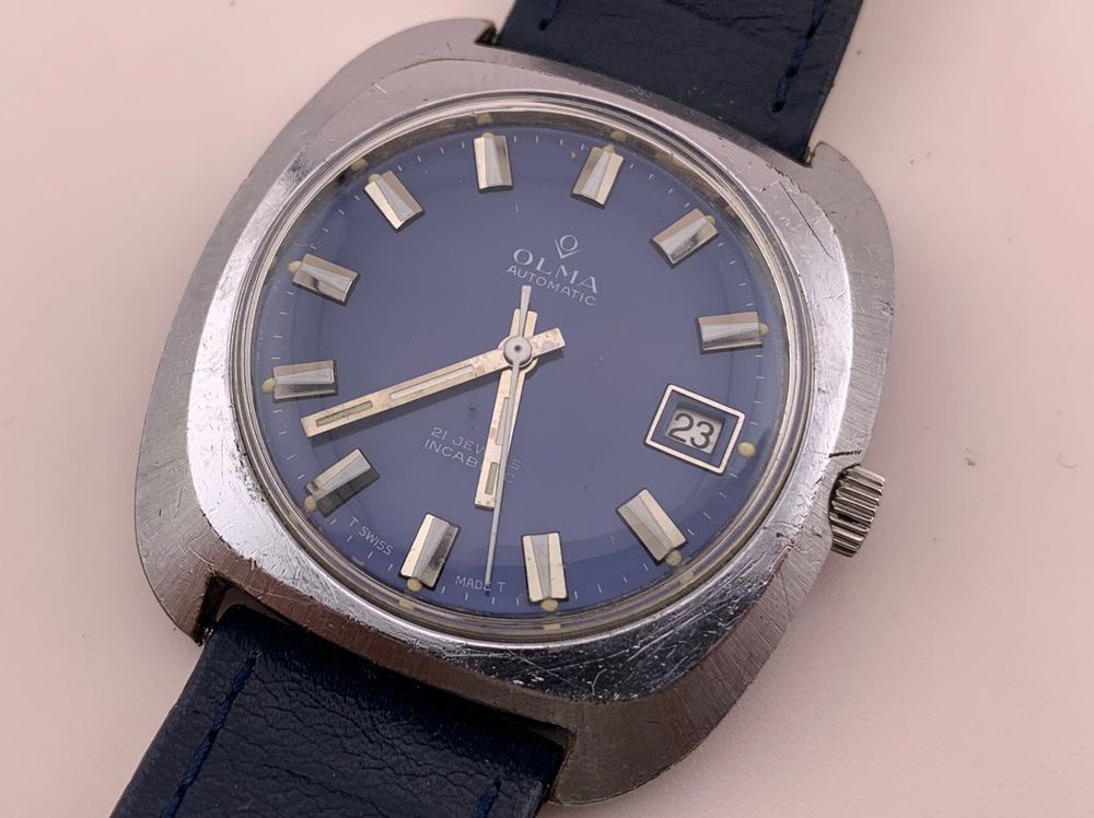 Vintage OLMA automatique homme fonctionne 1970 (Gebraucht) in Biel ...