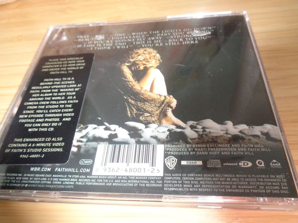 Faith Hill - Cry CD (Gebraucht) in Olten für CHF 3 – mit Lieferung auf ...