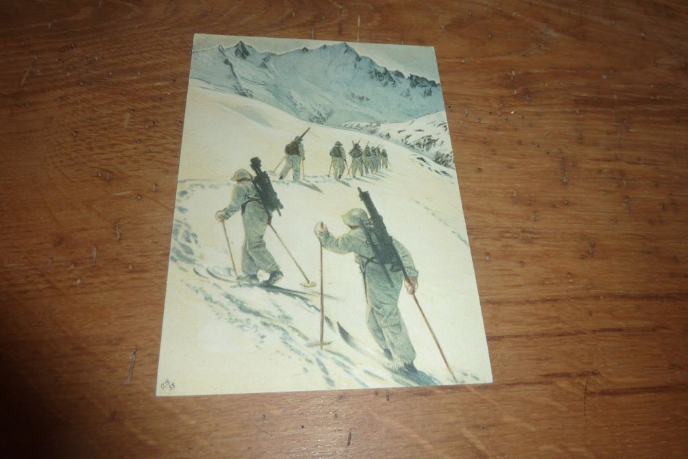 AK,Militär,Gebirge,Künstler,O.Baumberger,n.Foto Egli (Gebraucht) in Lausen für CHF 4 – mit ...