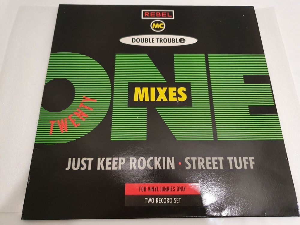 Rebel MC, Double Trouble – Twenty One Mixes / 2 LP`s (Gebraucht) in ...