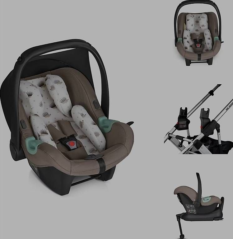 Poussette trio ABC design salsa 4 air + base isofix (Gebraucht) in Les ...