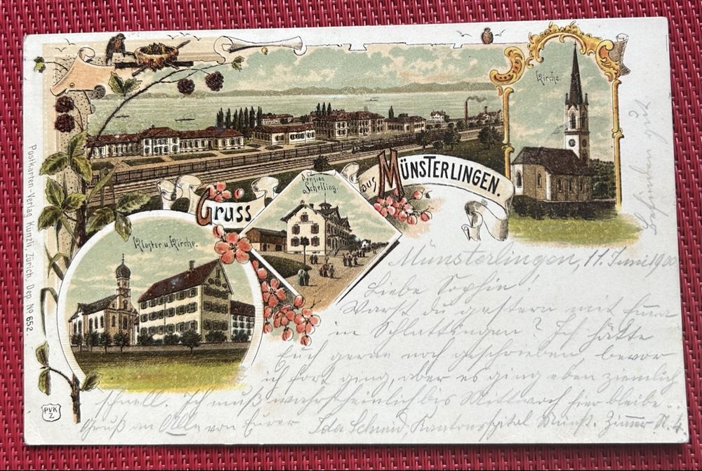 Gruss aus Münsterlingen Litho (Gebraucht) in Horw für CHF 38 – mit Lieferung auf Ricardo kaufen