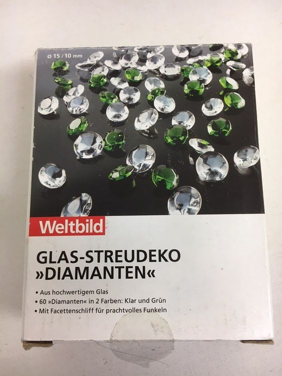 Streudeko "Diamanten" (Neu und originalverpackt) in Au SG für CHF 3 – mit Lieferung auf Ricardo ...