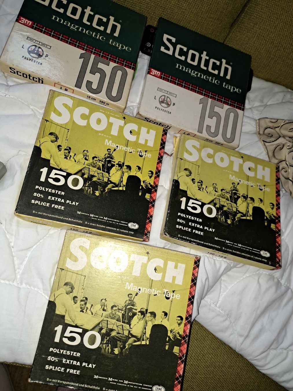 3x Tonband + 2x Scotch 150 - Rarität! Spulen (Gebraucht) in Kölliken ...