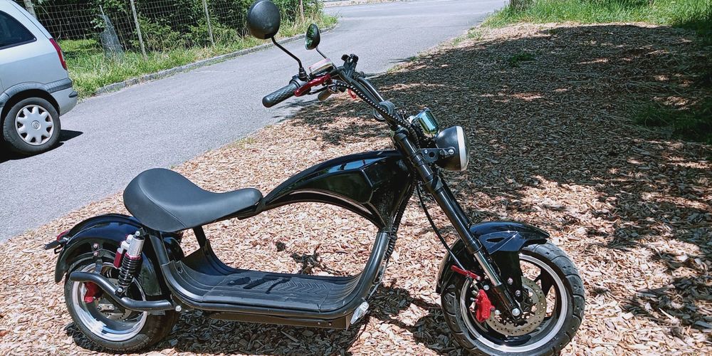 Urban Chopper Elektro-Trike Cp3 E-Roller 45Km/H 2000 Watt Schwarz – RMSGK