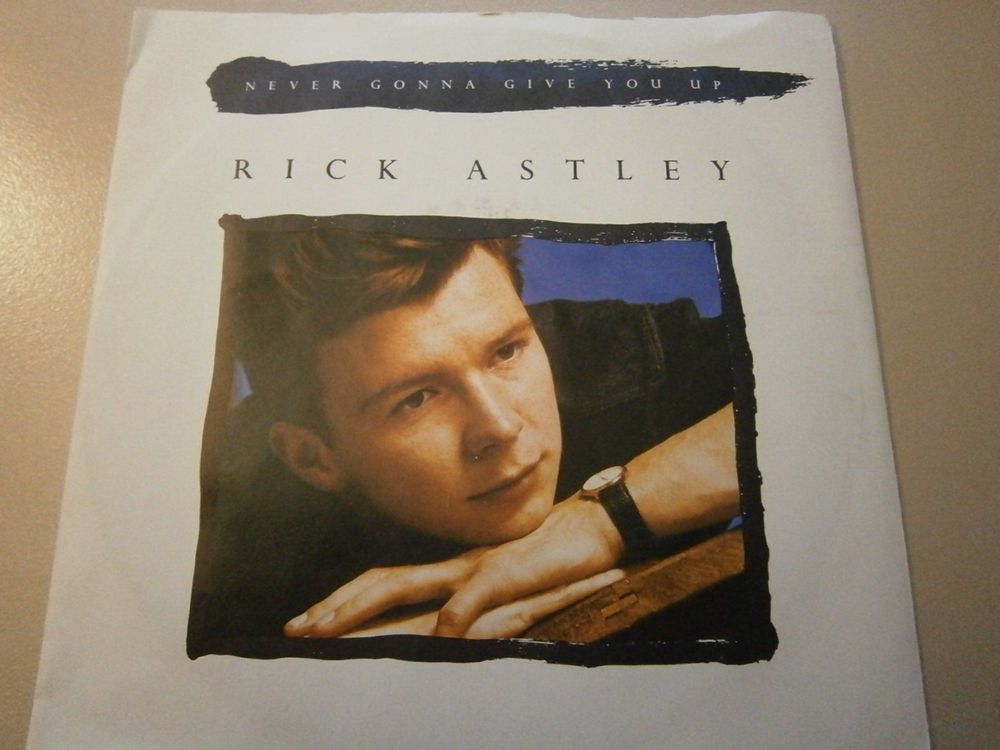 Vinyl-Single Rick Astley - Never Gonna Give You Up | Kaufen auf Ricardo