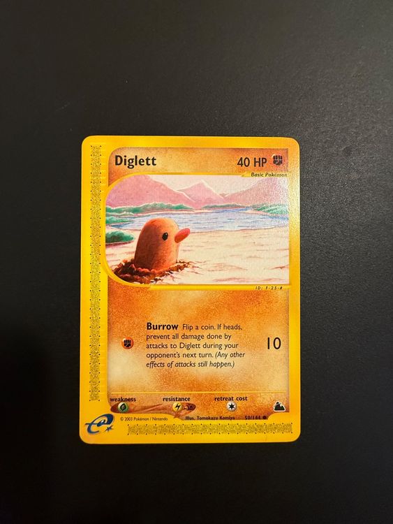Diglett 50/144 Skyridge e-Series | Kaufen auf Ricardo