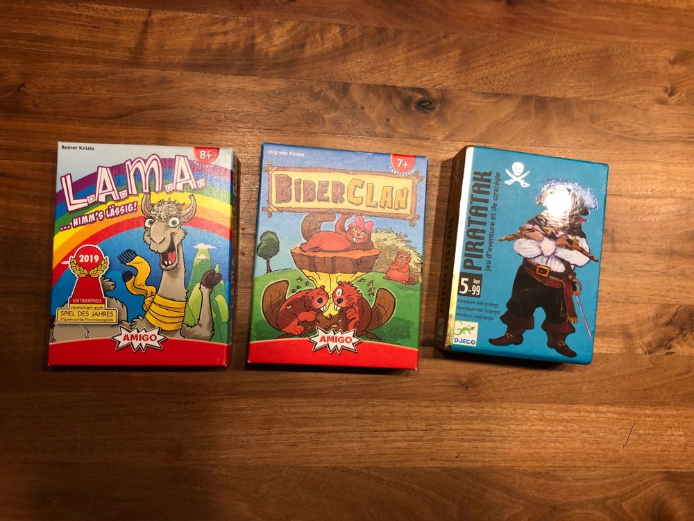Kartenspiele BiberClan / L.A.M.A / Piratenatak | Kaufen auf Ricardo