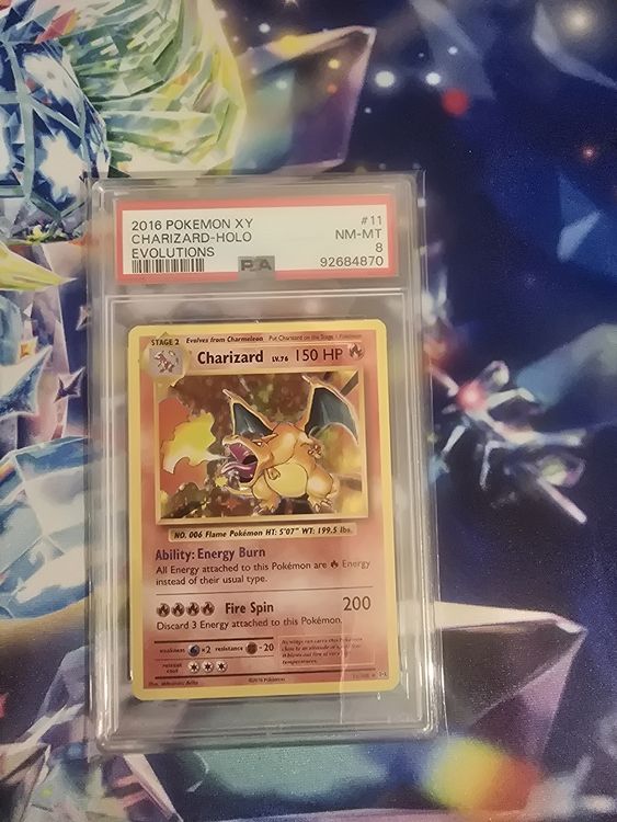 charizard holo psa8 de xy evolutions 2016 (Neu und originalverpackt) in Bulle für CHF 61 – mit ...