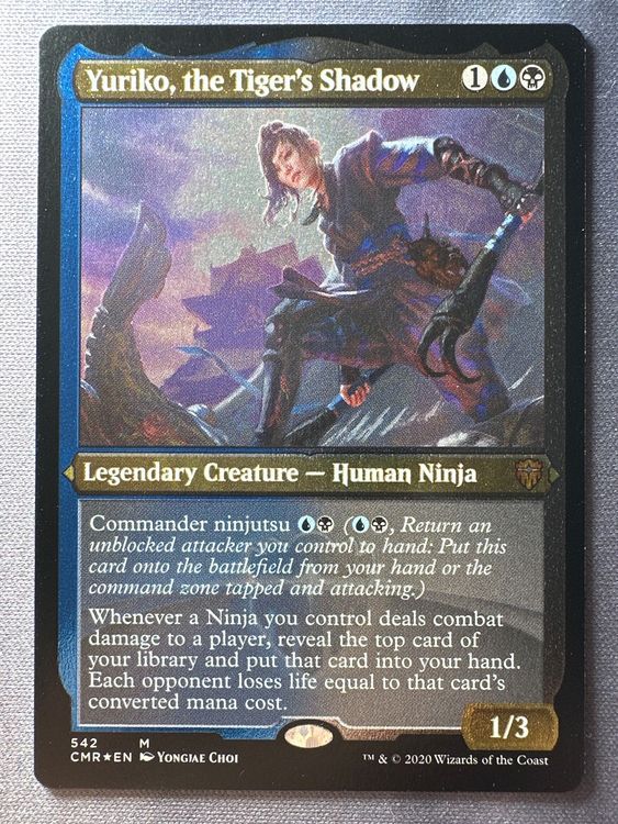 Yuriko, the Tiger’s Shadow ETCHED FOIL 542 Commander Legends | Kaufen ...