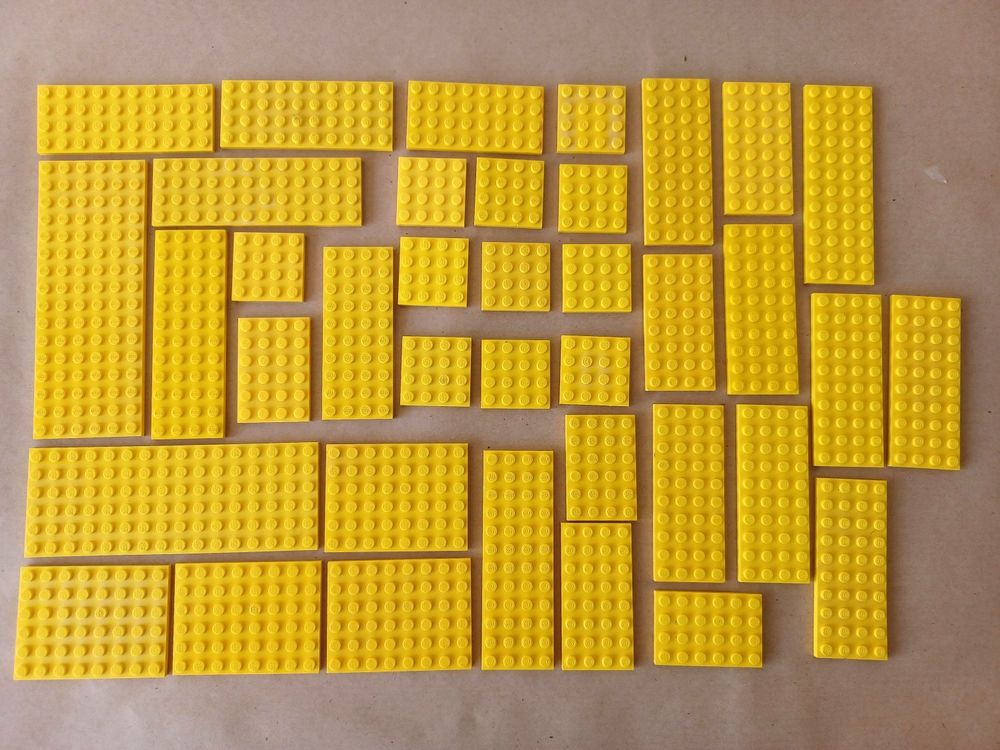 Lego Verschiedene gelbe Platten -H62 (Gebraucht) in Morges für CHF 19 ...