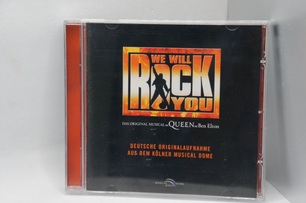 CD Queen Musical We Will Rock You Dt. Originalaufn.Köln.Dome (Gebraucht ...