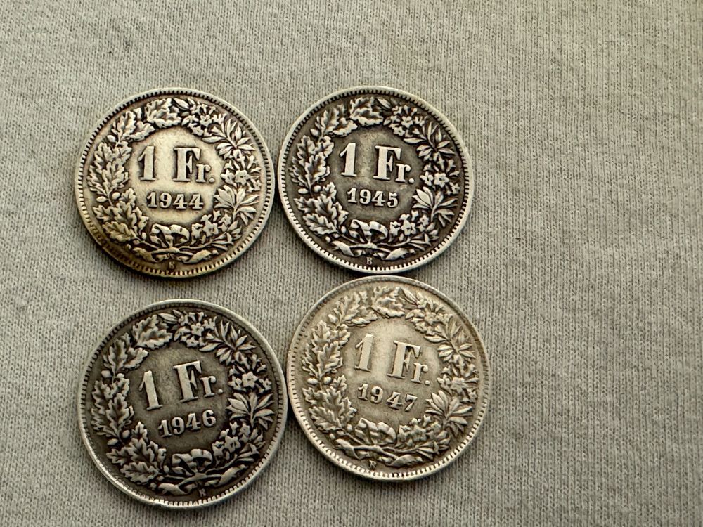 4 x 1 Fr. Ab 1944 Bis 1947 Nr 32 | Kaufen auf Ricardo