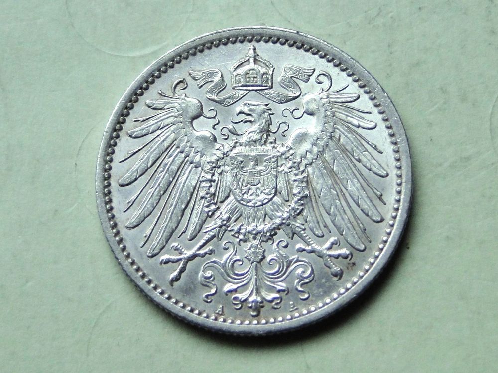 Deutsches Reich - 1 Mark 1914 A Silber (2) (Gebraucht) in Killwangen ...