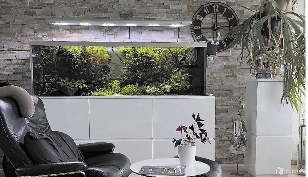 Luxus Aquascape Aquarium 700l Komplettset | Acheter sur Ricardo
