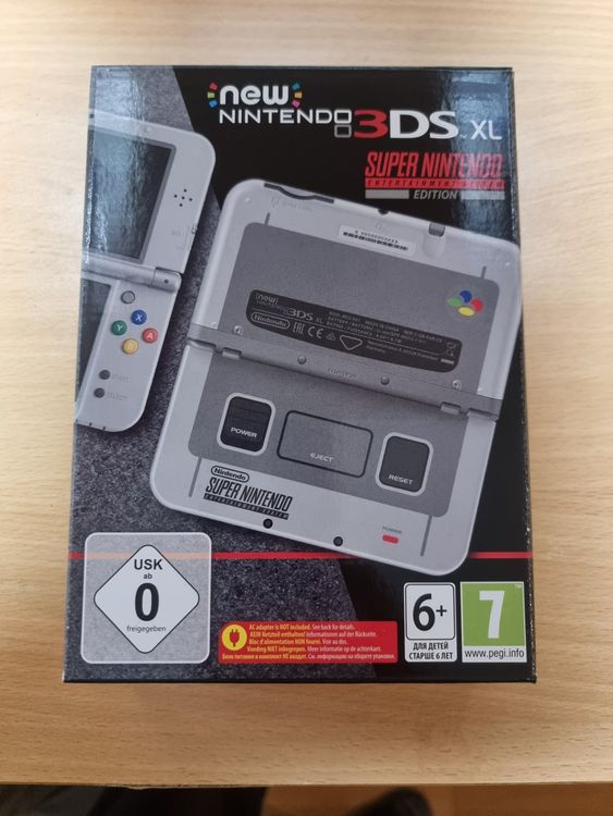 3DS XL Limited Edition SNES Version - NEU und UNBESPIELT (Neu und ...
