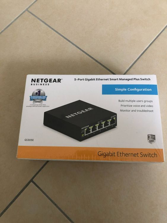 Netgear 5-Port Gigabit Ethernet Switch | Kaufen auf Ricardo