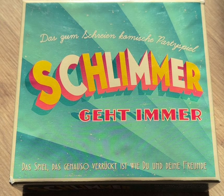 Schlimmer geht immer - Partyspiel für lustige Runden (Gebraucht) in Bremgarten AG für CHF 1 ...