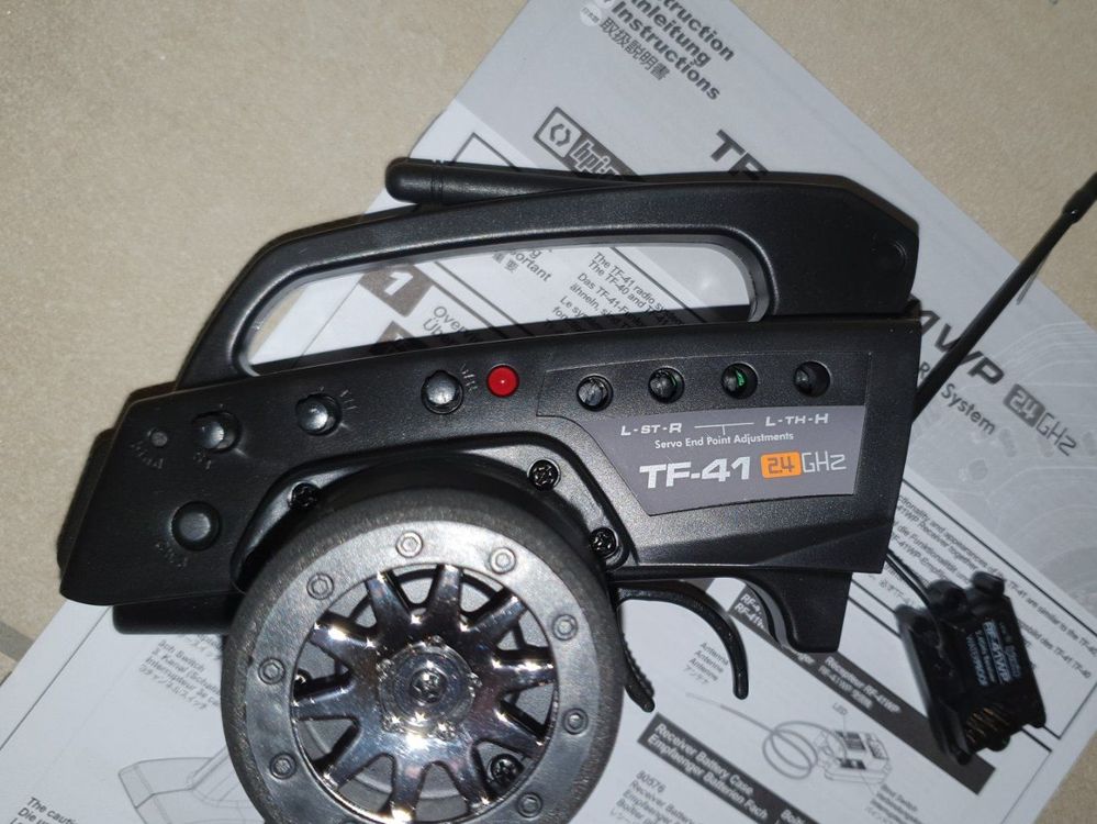 HPI TF-41 Fernsteuerung und RF-41WP Empfänger ab CHF 1.00!!! (Neu und ...