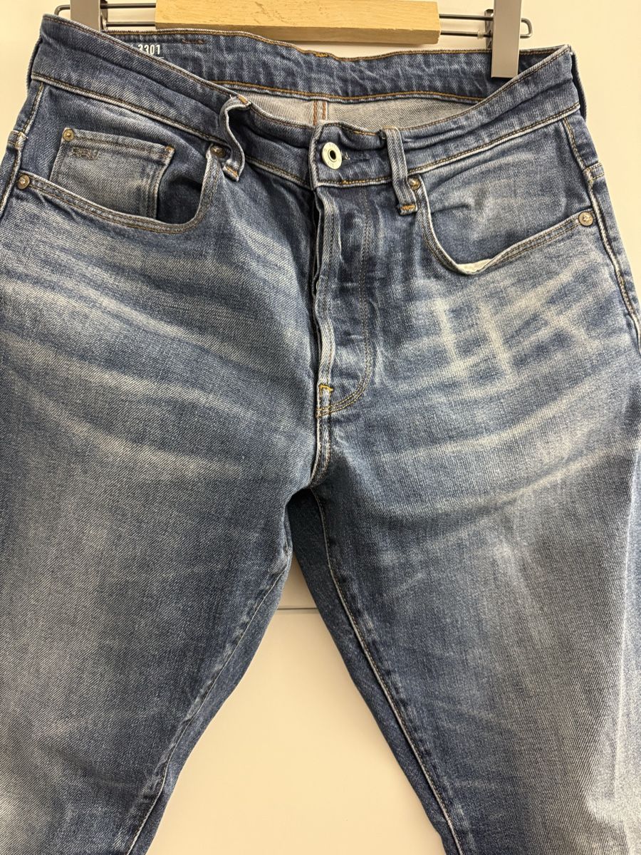 G-Star Raw 3301 Tapered Jeans, W30 L34, Top Zustand! (Neu (gemäss ...