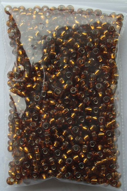 Rocailleperlen Braun mit Silbereinzug 2,6 mm (Neu und originalverpackt) in Gunzwil für CHF 2 ...