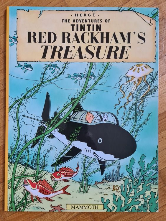 Band 12 Red Rackham's Treasure (Tim und Struppi) englisch (Gebraucht ...